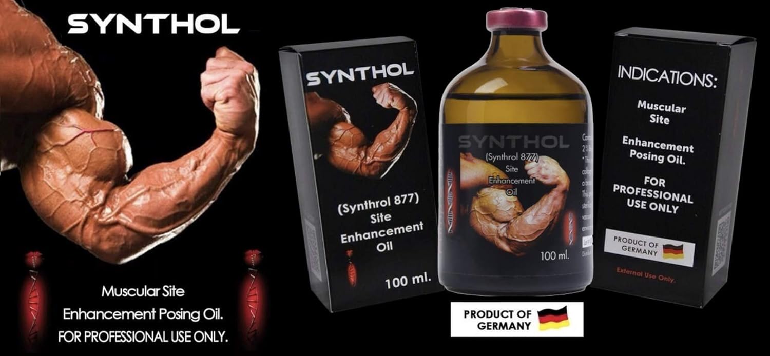 Synthol Synthrol 877 Pump & Pose Bodybuilding Muscle Posing Oil – BigaMart