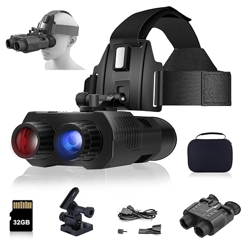 Poothoh Night Vision Goggles - 4K Adult Night Vision Binoculars, 8X ...