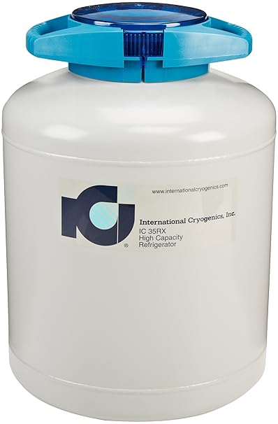 International Cryogenics LN2 Liquid Nitrogen Refrigerator, 35L, 6 ...