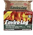 Amazon.com: Enviro-Log Earth Friendly Fire Log, Burns Cleaner Than Wood ...
