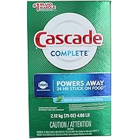 Amazon.com: Cascade Complete Powder Dishwasher Detergent - Fresh Scent ...