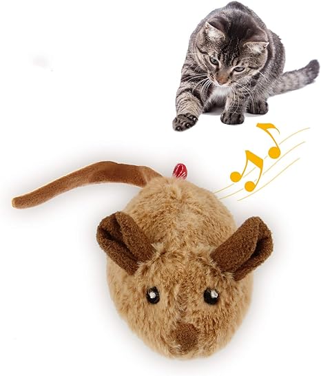 GiGwi Moving Cat Toy Mouse, Interactive Cat Toys Mice Electronic with ...