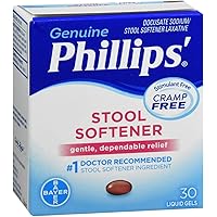 Amazon.com: Phillips Stool Softener Liquid gels, 30 Count : Health ...