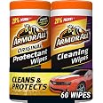 Amazon.com: Armor All Car Cleaning Wipes and Car Protectant Wipes ...