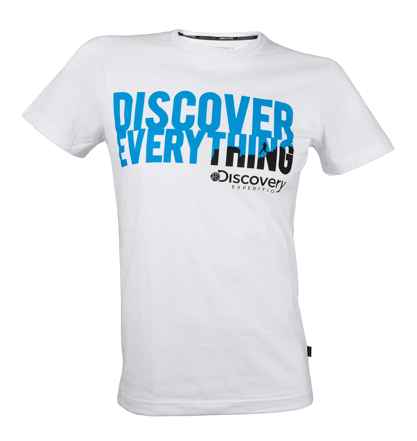 Buy Discovery EXPEDITION T-Shirt Casual White Everything for Men (Large ...