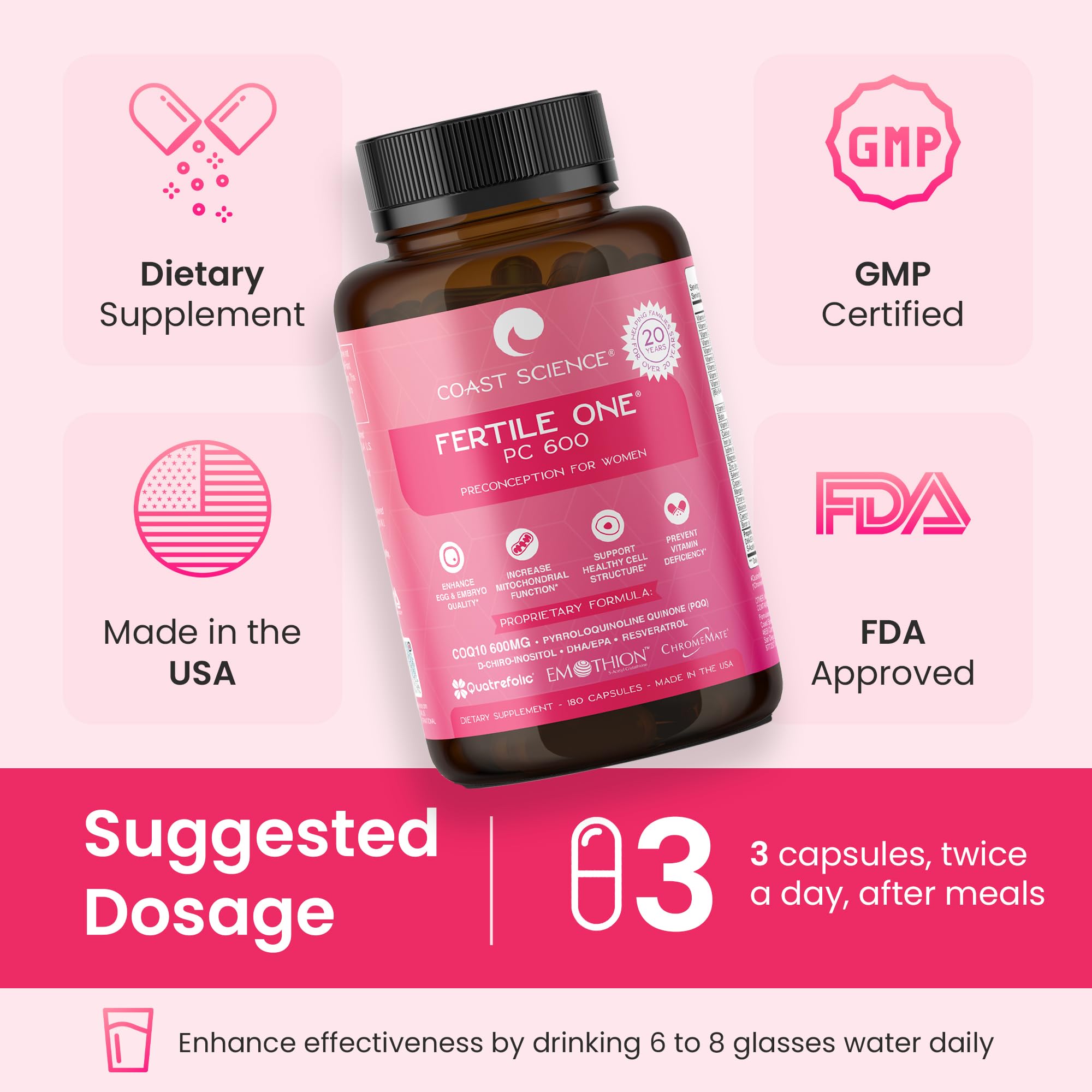 Mua Coast Science Fertile One PC 600 - Advanced Preconception ...