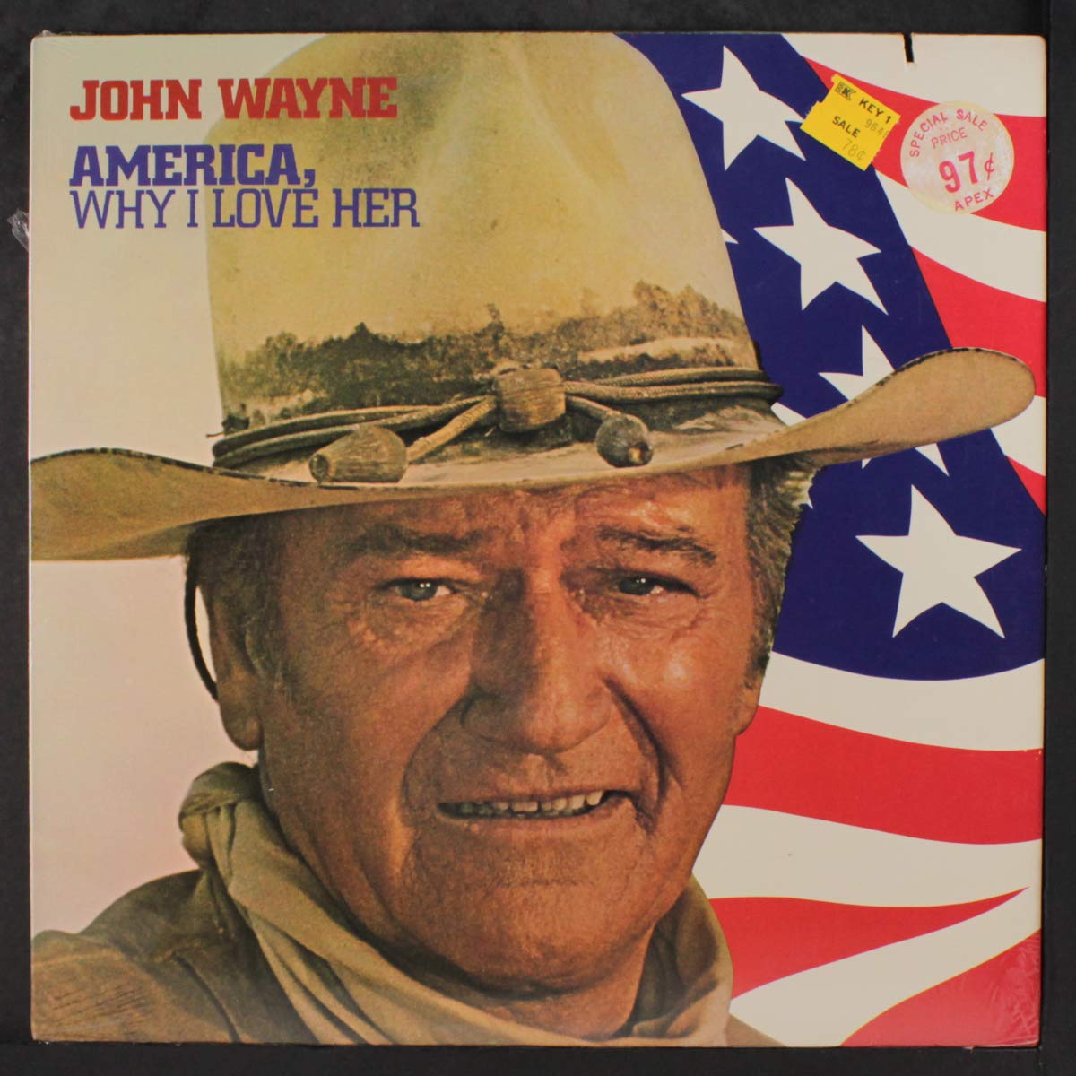 JOHN WAYNE - america, why i love her LP - Amazon.com Music