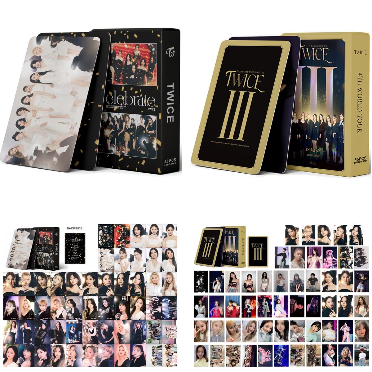 Mua 2 Pack/110 PCS TWICE Photocards TWICE Lomo Cards New Album Photo ...