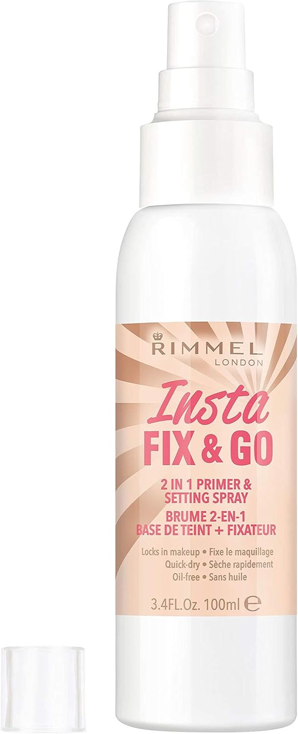 Rimmel London Insta Fix & Go Setting Spray, 100ml: Amazon.co.uk: Beauty