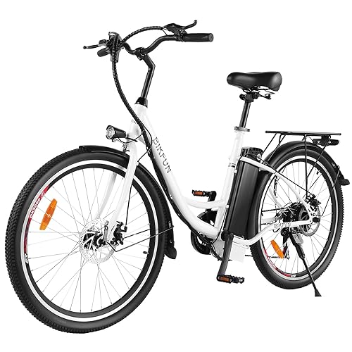 ANCHEER 26 inch 350W Electric Bike for Adult, 15Ah 540Wh Battery Power ...