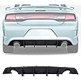 Amazon.com: HECASA Rear Diffuser Compatible with 2012-2014 Dodge ...