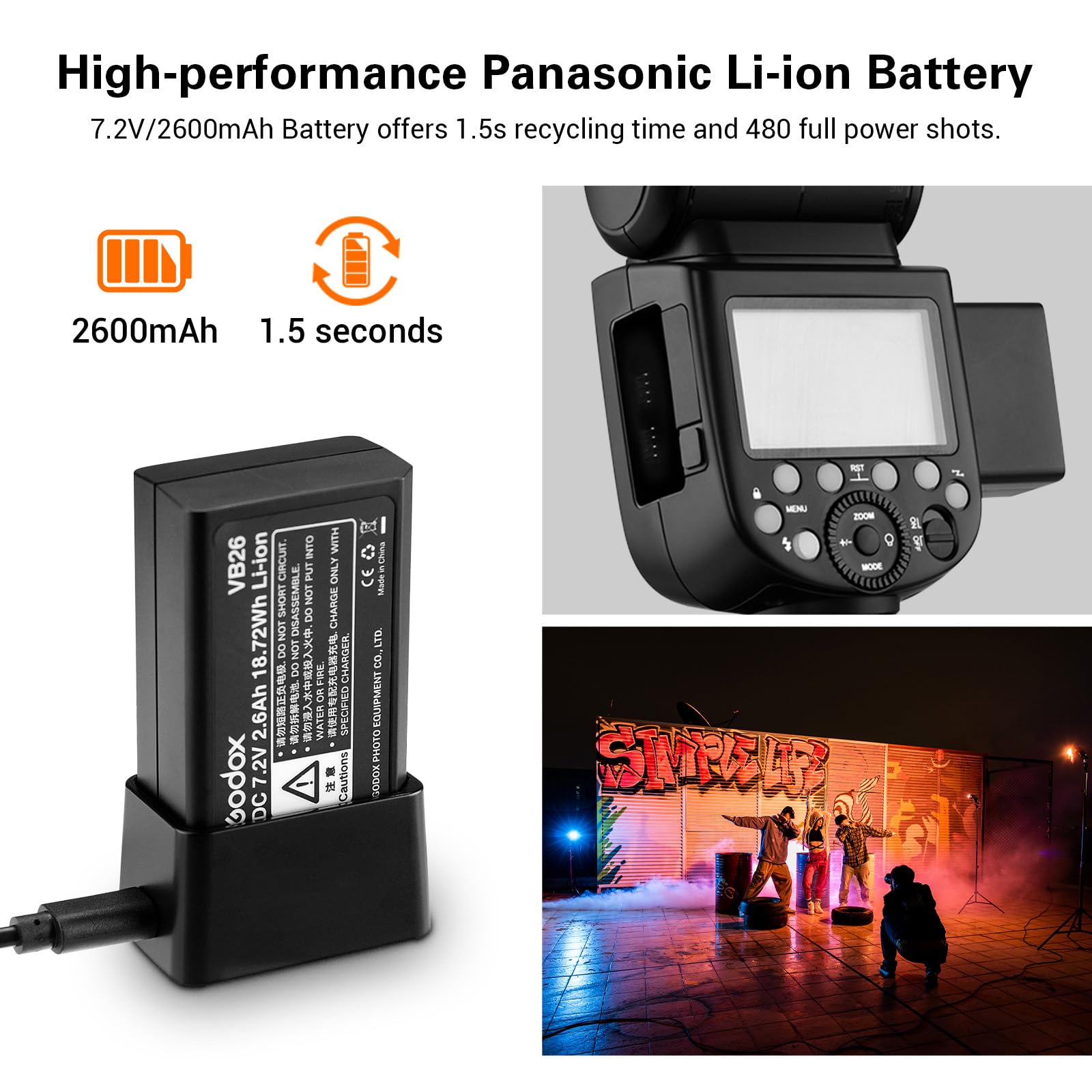 Mua V1 V1-C Round Head Camera Flash for Canon, 2.4G TTL Canon Flash ...