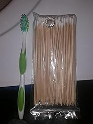 Amazon.com : 200 Pc Cotton Swab Applicator Q-tip Swabs 6" Extra Long ...