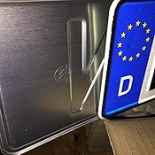 2 x EU KFZ Nummernschilder Autoschilder Kennzeichen ALLE AUTOMARKEN mit ...