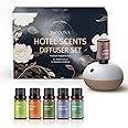 Amazon.com: Wecona Waterless Rechargeable Scent Diffuser – Hotel Collection Diffuser Set with 6 ...