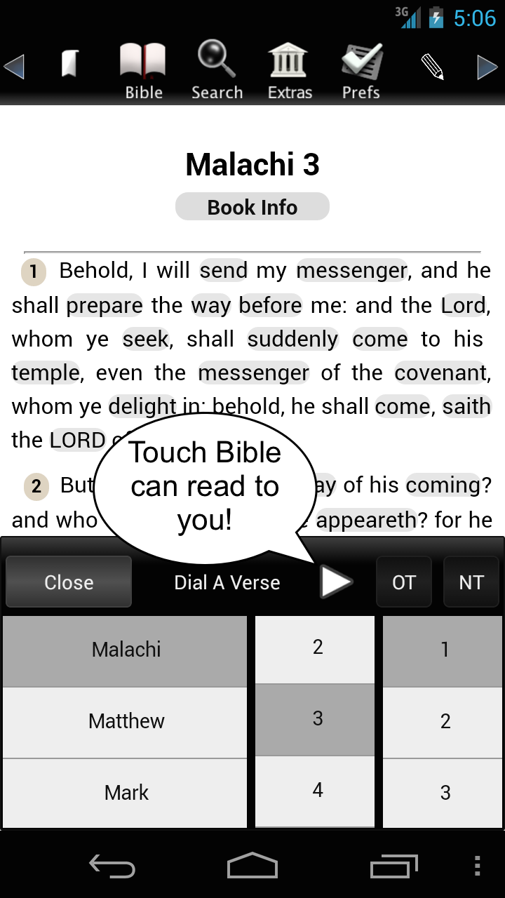 Touch Bible (KJV + Strong's with Audio):Amazon.com:Appstore for Android