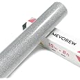 Amazon.com: MEVOREW Silver Glitter Heat Transfer Vinyl 10" x 8 ft HTV ...
