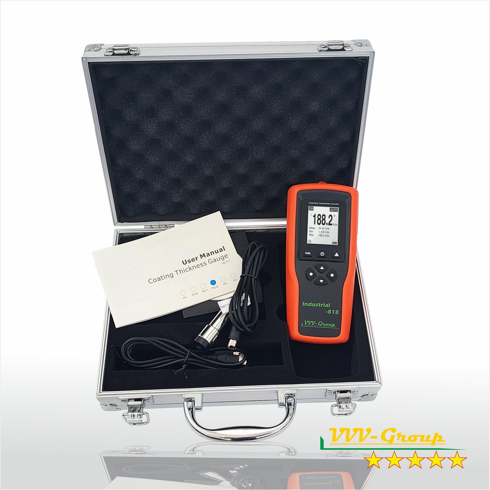 Mua Digital Professional Coating Thickness Gauge Industrial-818 Paint ...