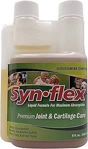 Amazon.com: Synflex-Synflex America Liquid Glucosamine for , 8oz : Health & Household