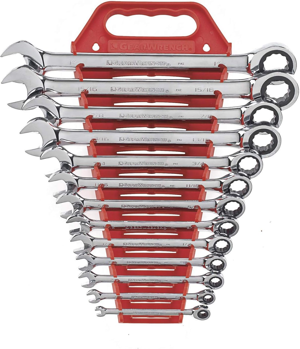 34 Pieces GEARWRENCH 85034 SAE MM Ratcheting Wrench Set Wrench Sets 34 Pieces GEARWRENCH 85034 SAE MM Ratcheting Wrench Set Wrench Sets