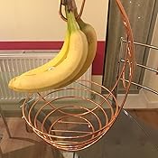Apollo Banana Tree Fruit Bowl, Copper, 24x42x24: Amazon.co.uk: Kitchen ...