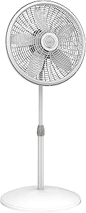 Amazon.com: Lasko, White 1820 18″ Elegance & Performance Adjustable Pedestal Features ...