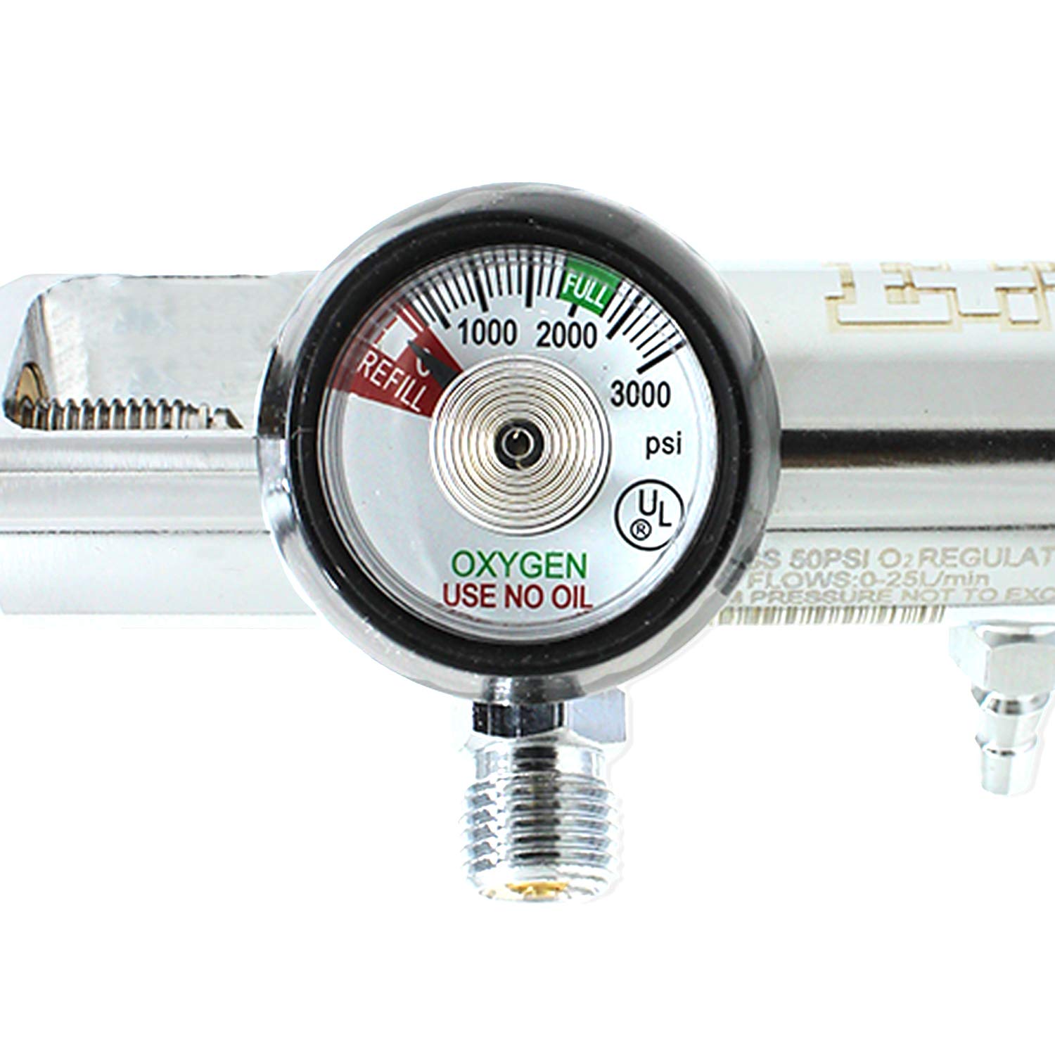 Mua Ever Ready First Aid Oxygen Regulator CGA-870 Gauge Flow Rate 0 ...