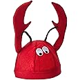 Jacobson Hat Company Men's Felt Lobster Hat, Red, Adult, 18499 RDAO at ...