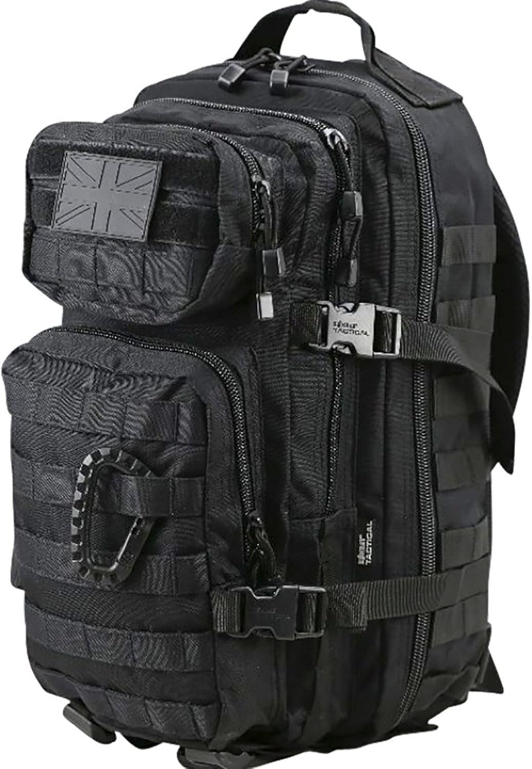 Kombat British Army Day Pack Sack Combat Rucksack Bergen Molle Black ...