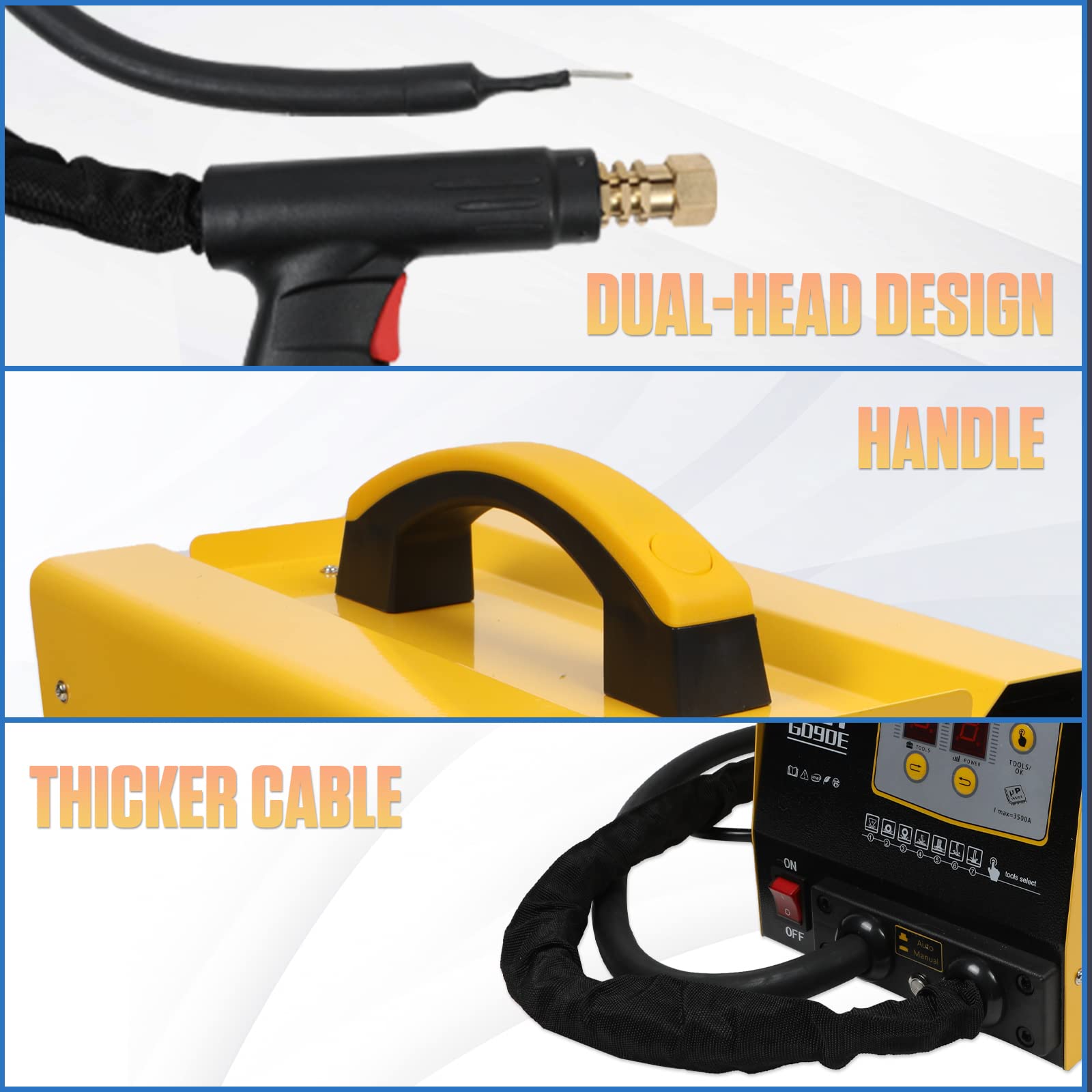 Mua 110V Stud Welder Spot Dent Puller 3KW Car Body Panel Repair Kit ...