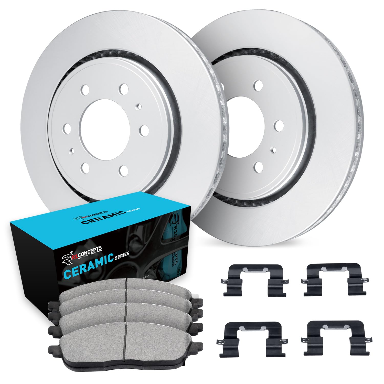 R1 Concepts Front Brakes and Rotors Kit |Front Brake Pads| Brake Rotors ...