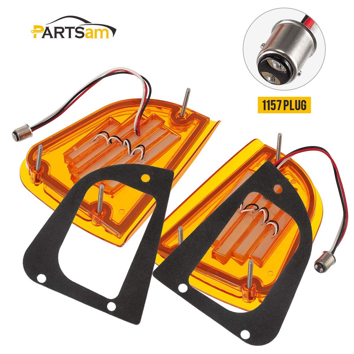Mua Partsam 29 Amber LED Front P/T/C Light Assembly Replacement for ...