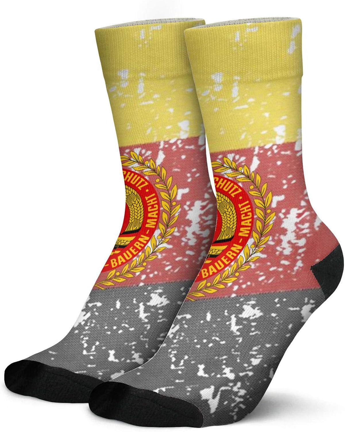 Amazon.com: Sports Crew Socks German-National-People's-Army- Running ...