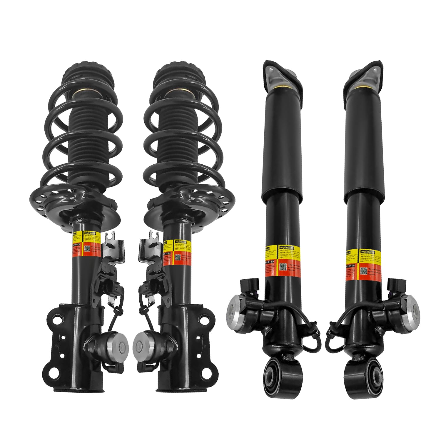 LUFT MEISTAR 4 PCS Front and Rear Shock Absorber Struts w/Magnetic ...