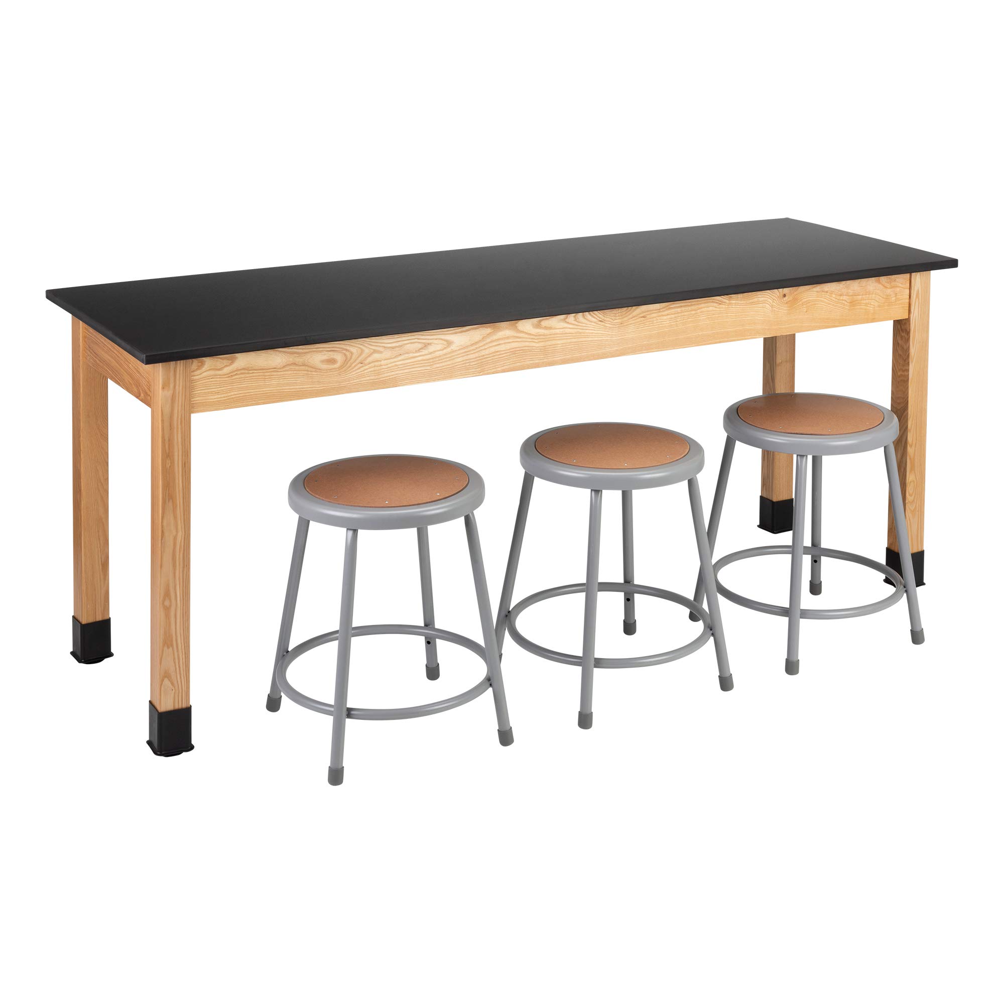 Learniture Heavy-Duty School Science Lab Table With Phenolic Chemical ...