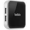 Amazon.com: Belkin 4-Port Powered Desktop USB Hub with Support for USB ...