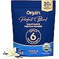 Amazon.com: Orgain Organic Vegan Perfect Blend Protein Powder, 20g ...