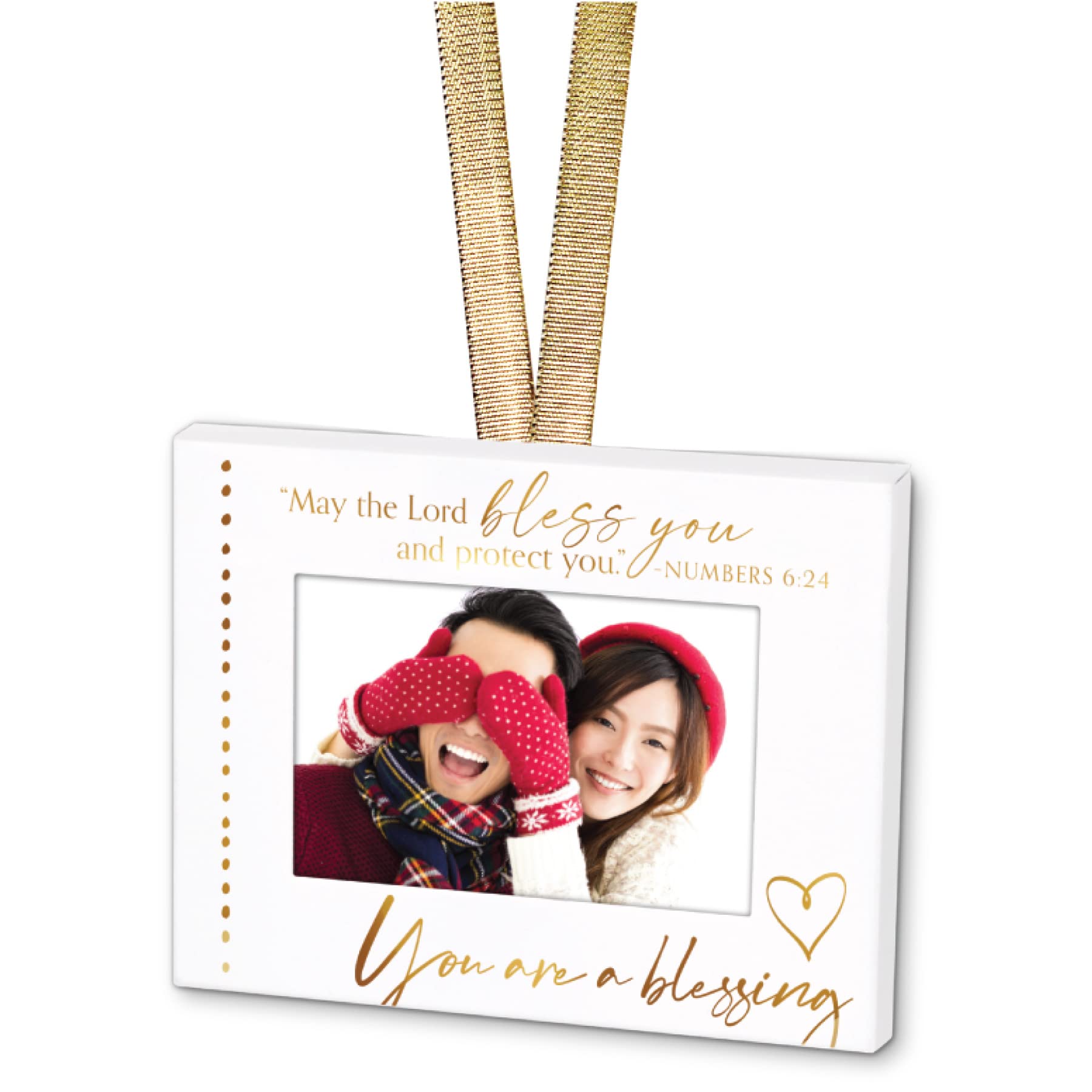 Lighthouse Christian Products You are A Blessing Gold Foil 4 x 3 Metal ...