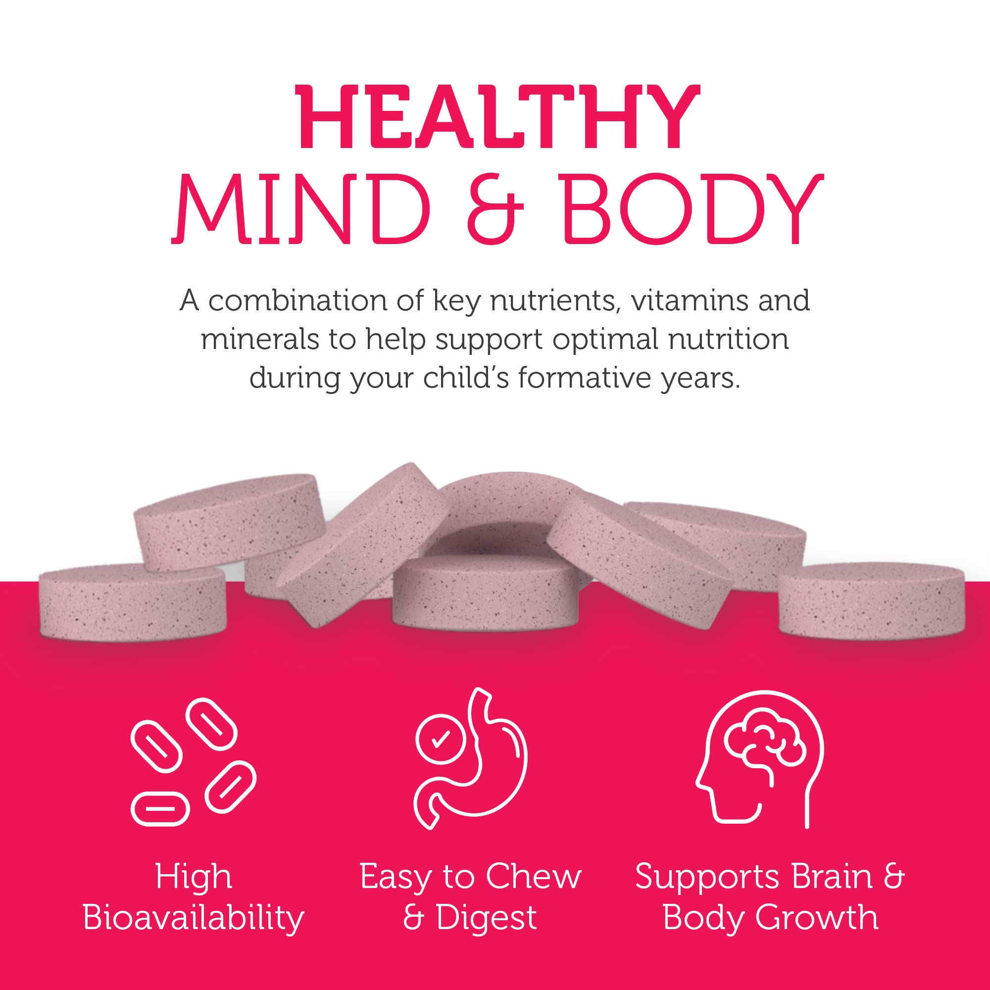 Zahler Kids Multivitamin Chewable Vitamin Tablet - Complete One Daily ...