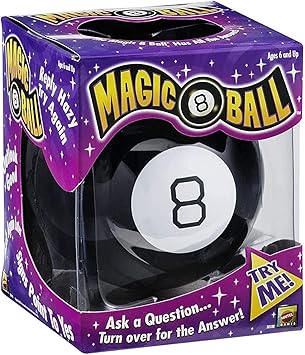 Amazon.com: Mattel Games 30188 Magic 8 Ball: Toys & Games