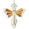 Amazon.com: SOLID OAK November/Topaz Birthstone Angel Crystal Suncatcher Ornament Kit : Patio ...
