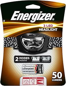 Amazon.com : Energizer Pro 3 LED Headlamp : Camping Headlamps : Sports ...
