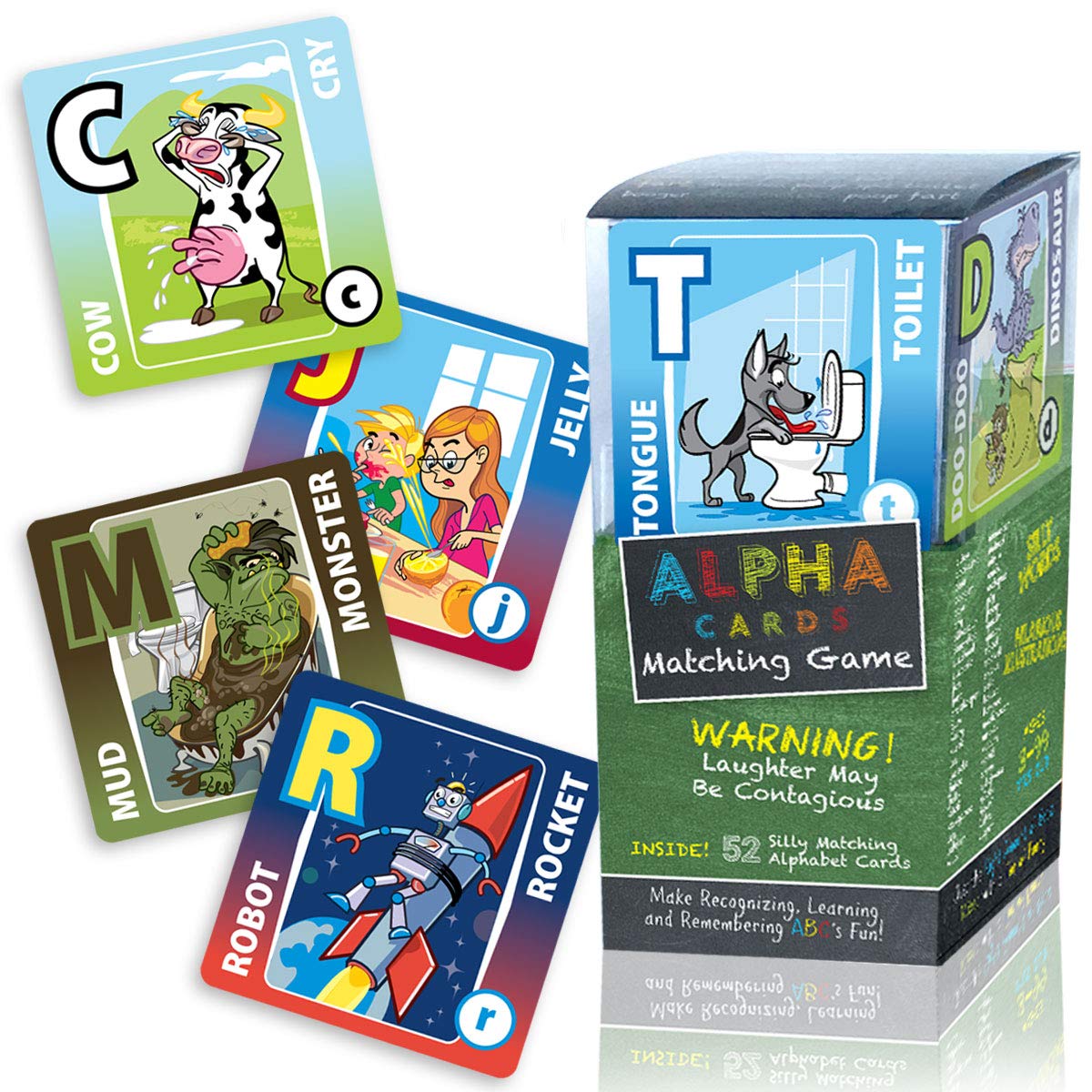 Buy ABC Memory Matching Game for Toddlers, Pre-K and Kindergarten ...