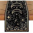 Amazon.com: Mystical Decor Moon Table Runner Tarot Decor Gothic Table ...