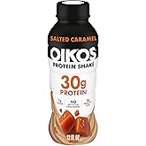 Amazon.com: Oikos Protein Shake, Salted Caramel, 30g High Protein ...