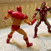Amazon.com: Marvel Retro 6-inch Collection Iron Man Figure: Toys & Games