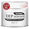SOCORIA Clear Dip Powder - 2.1oz/60g Large Capacity Basic Acrylic ...