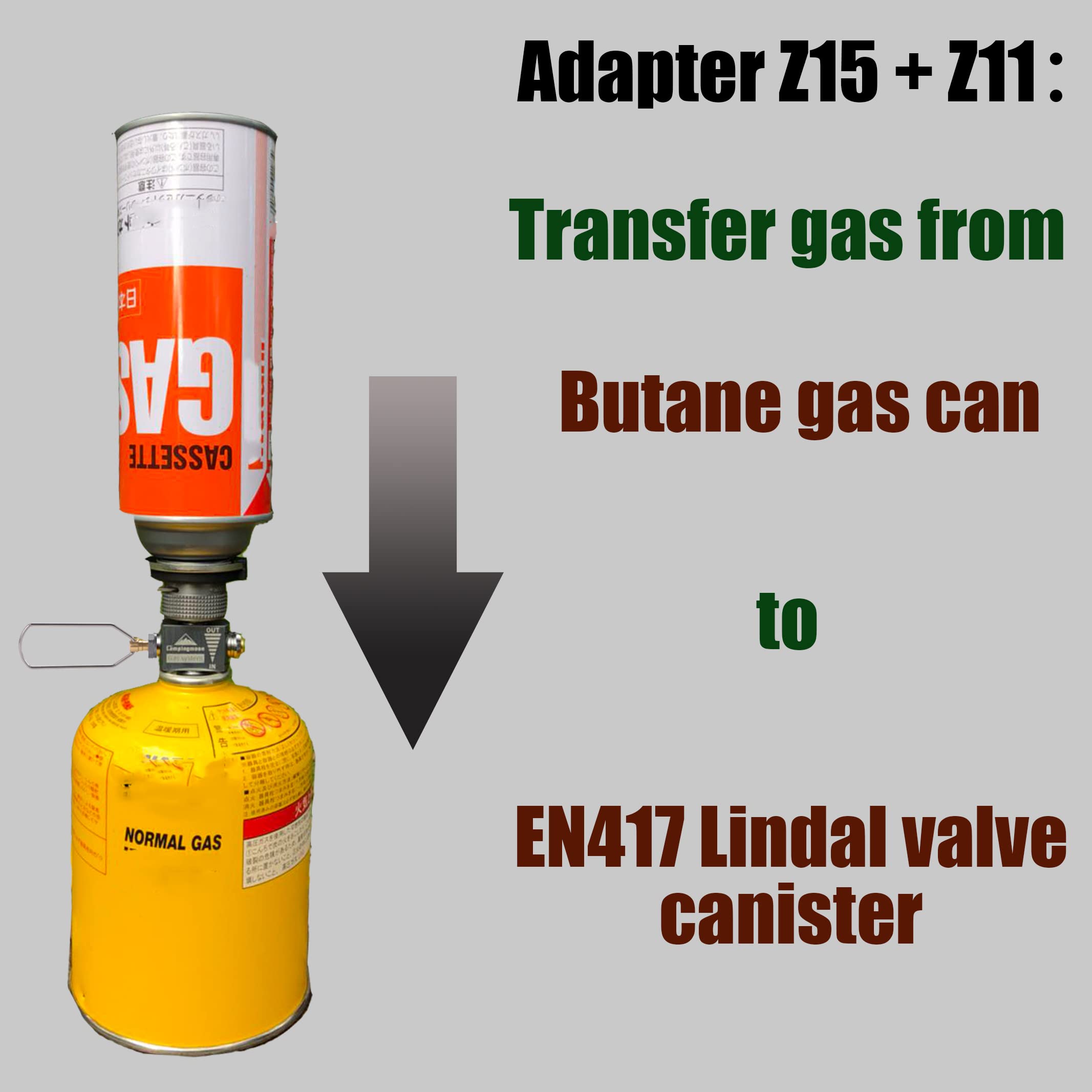 Mua CAMPINGMOON Butane Gas Refill Adapter Isobutane Canister EN417 ...