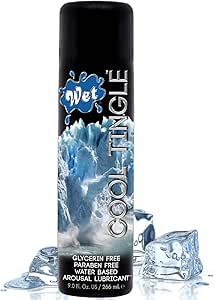 Amazon.com: Wet Cool Tingle 9 Oz Water Based Arousal Lube, Best Premium ...