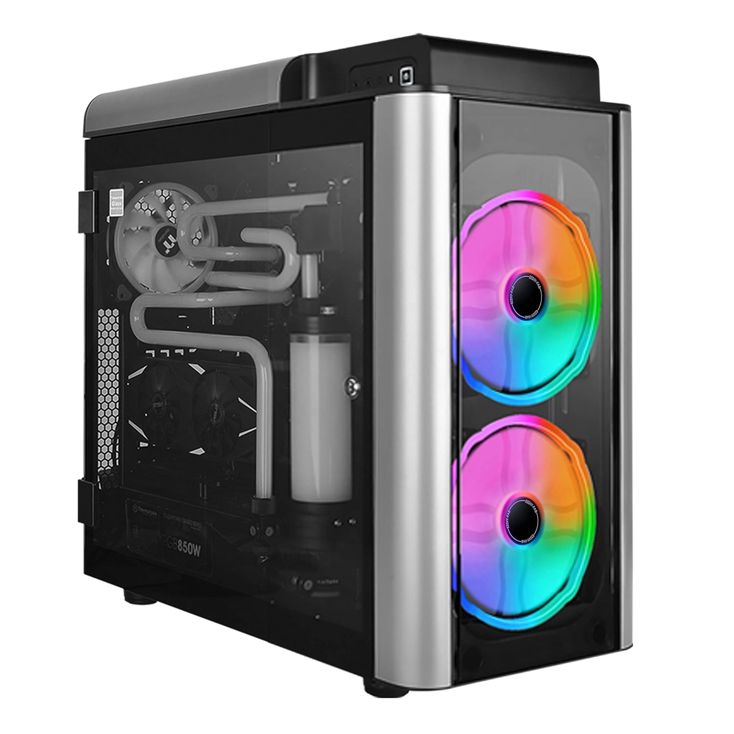 EZDIY-FAB 200mm ARGB Case Fan 800rpm, 200mm 5V ARGB Fan for Computer ...